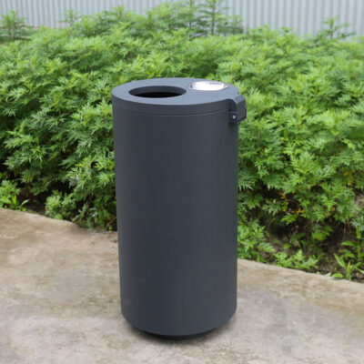 Two-Barrel Trash Bin - Single Source Supply Inc